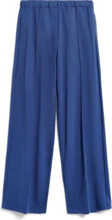 Armedangels Damen Jerseyhose aus LENZING ECOVERO Viskose Mix JONVAALIE Punto Loose Fit Blue Noon