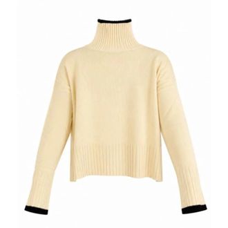 Pinko Falkland Turtleneck - - Knitwear - Damen - Beige - M