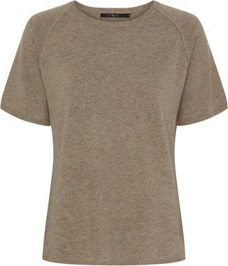 BTF-CPH Rundhals-Strick-T-Shirt - - Knitwear - Damen - Grau - S