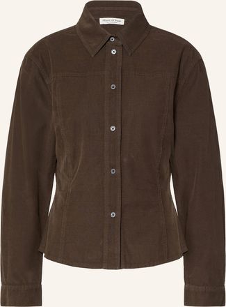 Marc O'Polo Marc Opolo Hemdbluse Aus Cord braun