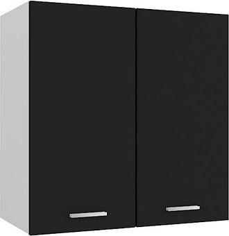 vidaXL Armoire Suspendue Noir 60x31x60 cm Bois d ingénierie