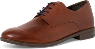 Marco Tozzi by Guido Maria Kretschmer Herren Anzugschuhe aus Leder Oxford, Braun (Cognac), 44 EU