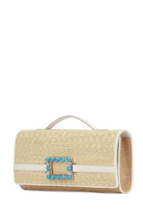 Roger Vivier Vivier Clutch - Beige