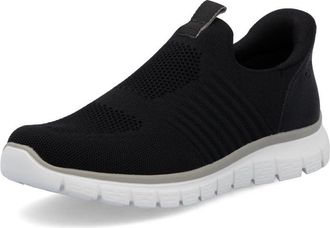 Rieker Herren Low-Top Sneaker B6659, Männer Halbschuhe,Strassenschuhe,Sportschuhe,Freizeitschuhe,Turnschuhe,Laufschuhe,schwarz (00),44 EU / 9.5 UK