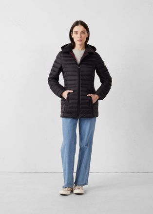 Jott Doudoune &agrave; capuche mi-longue Noir Nour 2.0 - Taille XXL