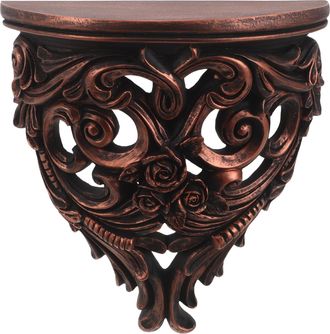 BESPORTBLE Veemoon Wandregale zur Dekoration - Schweberegale im viktorianischen Vintage-Stil f&uuml;r Wohnzimmer, Bad und Schlafzimmer - Kleines Wandregal zum Aufbewa