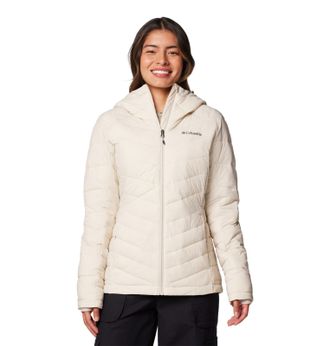 Columbia Joy Peak II Hooded Jacket W 2089041278, Women Jackets, Beige, M EU