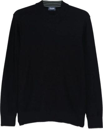 Drumohr pull à manches longues - Bleu