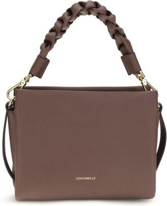 Coccinelle Arlettis Handtasche mit geflochtenem Henkel - - Bags - Damen - Braun - ONE SIZE
