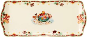 SELTMANN WEIDEN Marie-Luise Weihnachtsnostalgie Kuchenplatte eckig 34,5x15cm