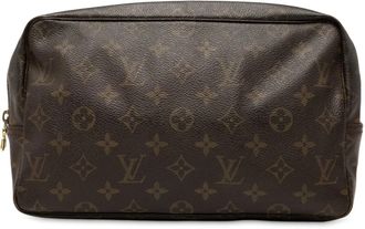 Louis Vuitton Clutches - Monogram Trousse Toilette 28 - Gr. unisize - in Braun - f&uuml;r Damen