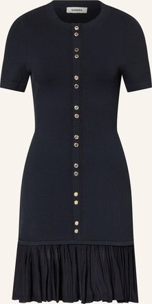 Sandro Sandro Strickkleid Mit R&uuml;schen blau