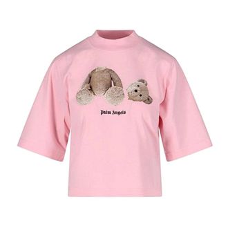 Palm Angels Damen, Oberteile, Rosa, XSGröße