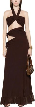 Raquel Diniz Femme, Robes, Brun, Taille: 34 FR Dress