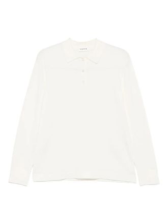 P.A.R.O.S.H. polo à manches longues - Blanc