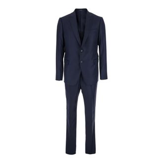 Emporio Armani Herren, Anz&uuml;ge, Blau, LGr&ouml;&szlig;e