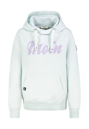 Eight2Nine Kapuzenpullover Damen Hoodie Kapuzenpullover mit K&uuml;stenprint Sweater, Kapuzensweatshirt mit K&auml;ngurutasche, mit Kapuze