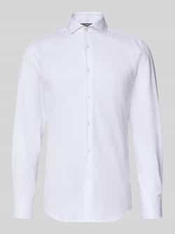 HUGO BOSS Slim Fit Businesshemd aus reiner Baumwolle Modell H-HANK-SP-B1
