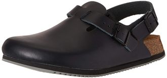 Birkenstock 61194-35-normales Fußsbett Superlauf-Berufsschuh TOKIO Naturleder SCHWARZ Gr. 35 - normales Fußbett, EU