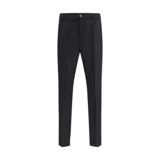 Cruna Homme, Pantalons, Noir, Taille: XL Pantalon en Laine Vierge