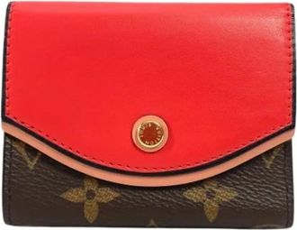Louis Vuitton Portefeuille Tri-fold Pre-owned - Femme - Pre-owned - Rouge - Taille: ONE Size