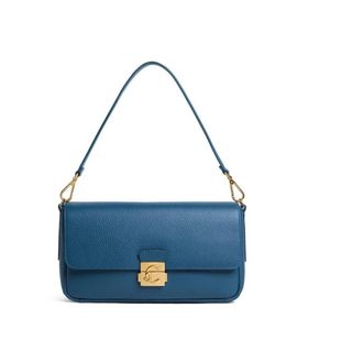 Coccinelle Femme, Sacs, Bleu, Taille: ONE Size C-Me Lock Large