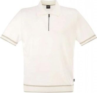 HUGO BOSS Homme, Tops, Blanc, Taille: XL Boss - Hauts > Polo Chemises