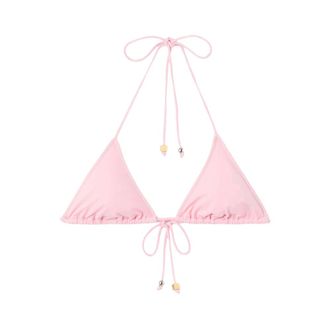 Jacquemus Femme, Maillots de bain, Rose, Taille: 40 FR Le Haut De Plage Triangle