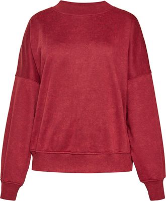 Usha Sweatshirt Frauen Burgund
