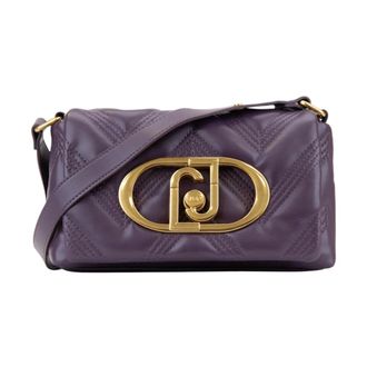Liu Jo Femme, Sacs, Violet, Taille: ONE Size Sac à Bandoulière Femme Bouton Magnétique Matelassé