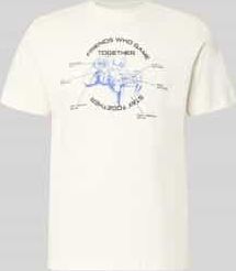 Blend Regular Fit T-Shirt mit Motiv-Print Modell Klements