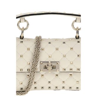 Valentino Garavani Top Handle Bag - Beige
