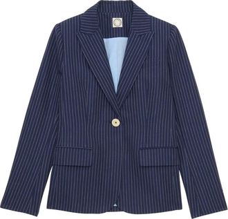 Ines De La Fressange Femme, Vestes, Bleu, Taille: 42 FR Veste Nicoletta