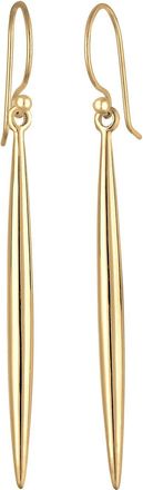 Elli Ohrringe Damen Geo Stab Minimal Basic in 925 Sterling Silber vergoldet