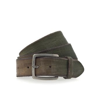 B.Belt Cat 40 mm Wildleder-G&uuml;rtel - - Accessories - Herren - Gr&uuml;n - 100 CM