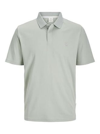 Jack & Jones Jprccrodney SS Polo Noos, Gris Aqua, XS Hommes