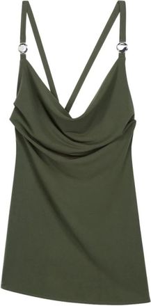 Coperni Femme, Tops, Vert, Taille: 38 FR Logo Top