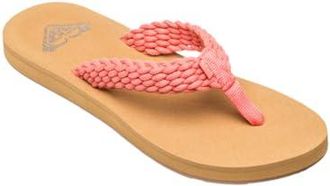 Roxy Sandales Porto IV pour femme, POPPY, 39 EU, Pois, 39 EU