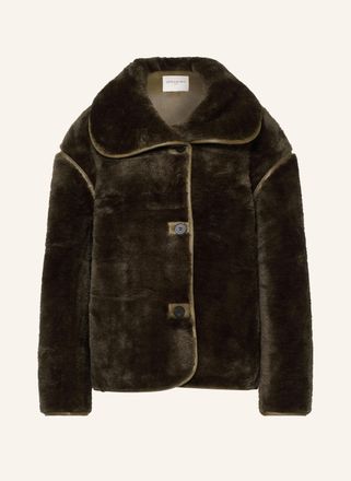 Grace & Mila Grace & Mila Kunstfell-Jacke Amelio gruen