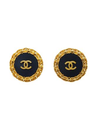 Chanel boucles doreilles à fermoir clip (années 1990-2000)