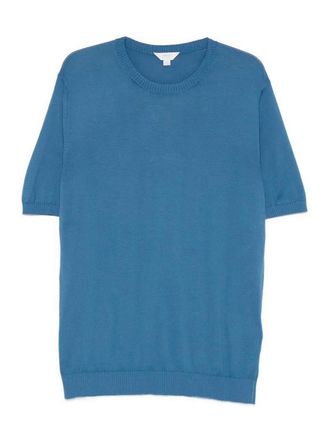 Malo Pull Col Rond - Bleu Fonc&eacute;