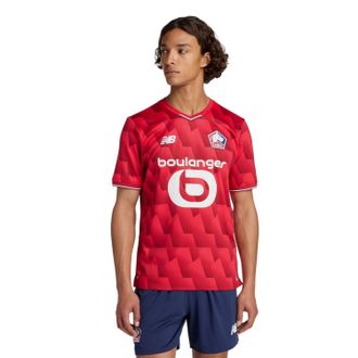 New Balance Lille 25/26 Heimtrikot f&uuml;r Herren, Fu&szlig;ball (Rot)