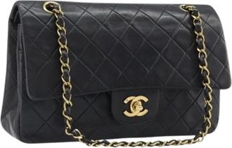 Chanel Sac bandouli&egrave;re vintage doccasion - Femme - Pre-owned - Noir - Taille: ONE Size