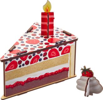 Werkhaus PP1201 Torten-Geschenkbox gro&szlig;Obst, 390 g