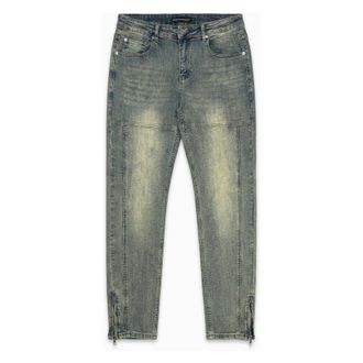 Black Bananas Zip Seamed Denim - - Jeans - Herren - Blau - W28