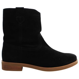 Clarks Memi Damen Schwarze Mittelhohe Stiefel