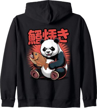 Shinkai Japanischer Panda Taiyaki Anime-Manga, Streetwear Kapuzenjacke