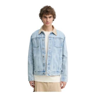 Dr&ocirc;le de Monsieur Homme, Vestes, Bleu, Taille: S Denim Vestes