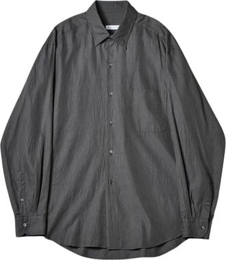 Kaptain Sunshine Kaptain Sunshine, Homme, Chemises, Noir, Taille: XL Regular Collar Shirt Stripe