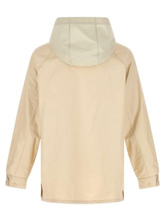 Christophe Lemaire Mens Beige Linen Shell Jacket Clothing
